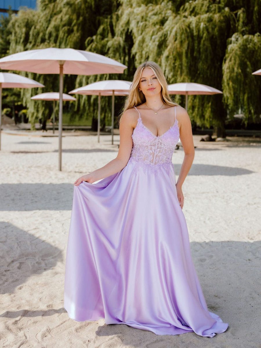 Candy Prom 04-50037 | Silk Satin Prom Dress – CandyProm