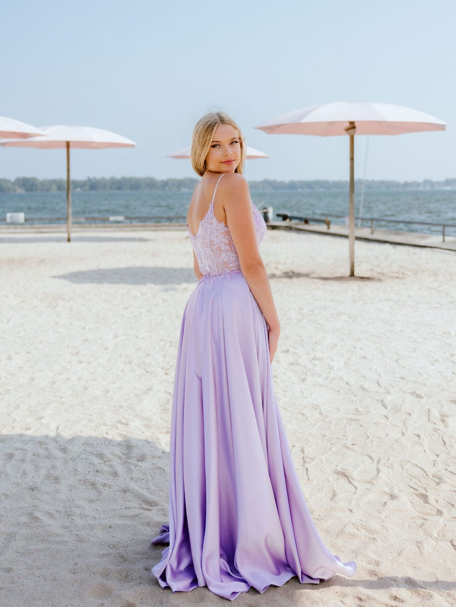 Candy Prom 04-50037 | Silk Satin Prom Dress – CandyProm