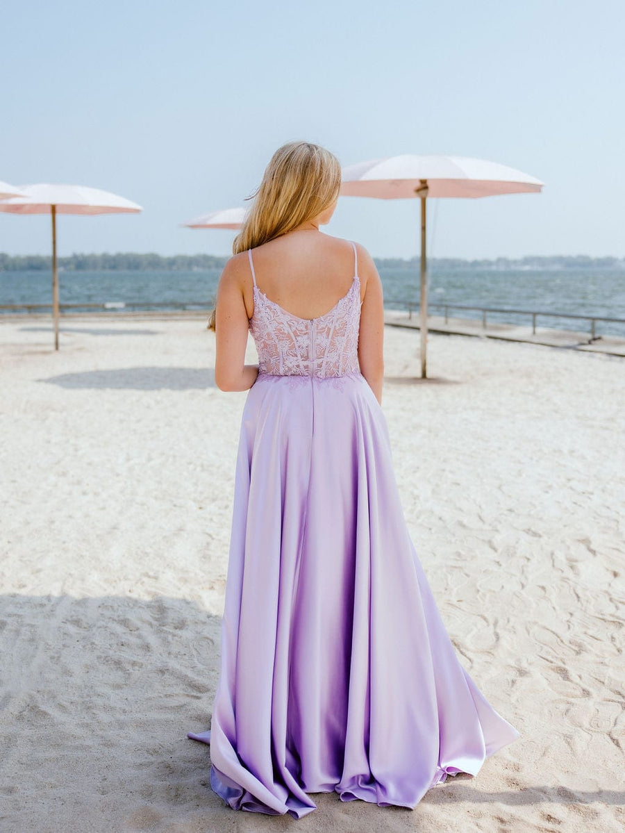 Candy Prom 04-50037 | Silk Satin Prom Dress – CandyProm