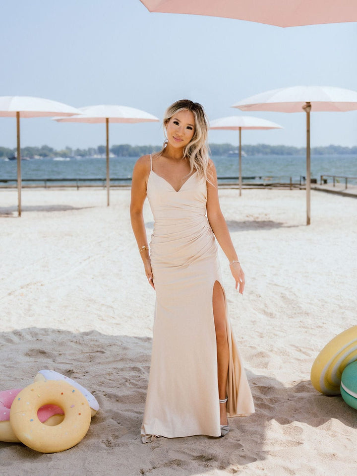 Candy Prom 06-5025 | Simple Elegant Dress – Candy Prom & Evening